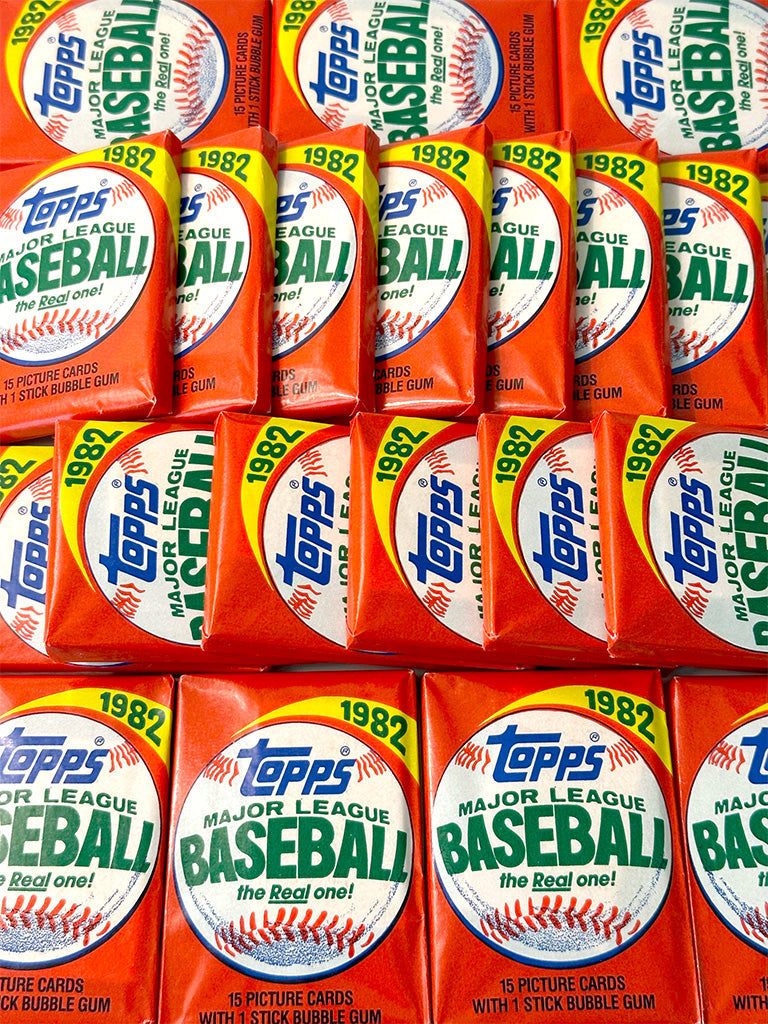 1982 Topps Baseball Wax Packs – Retro Wax Pack