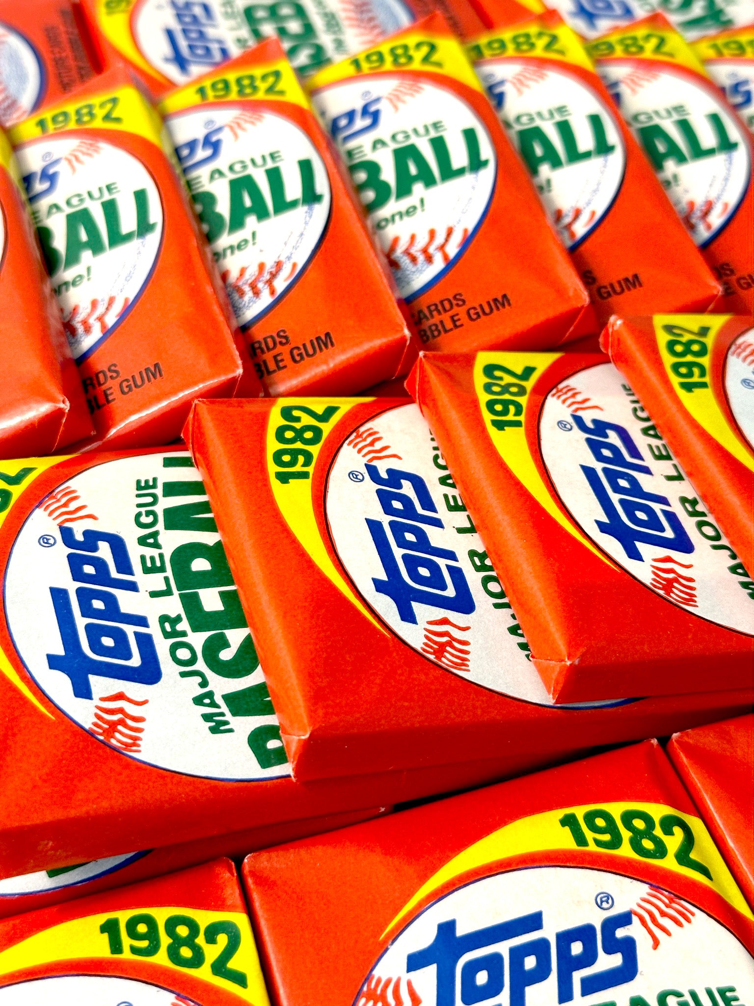 1982 Topps Baseball Wax Packs – Retro Wax Pack
