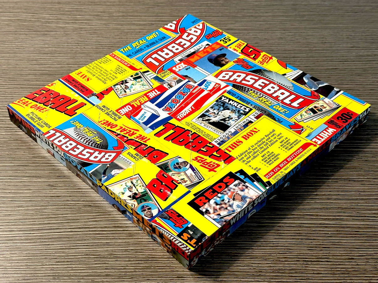 Display Box Art - "Hey Kids, Save This Box!" – Retro Wax Pack